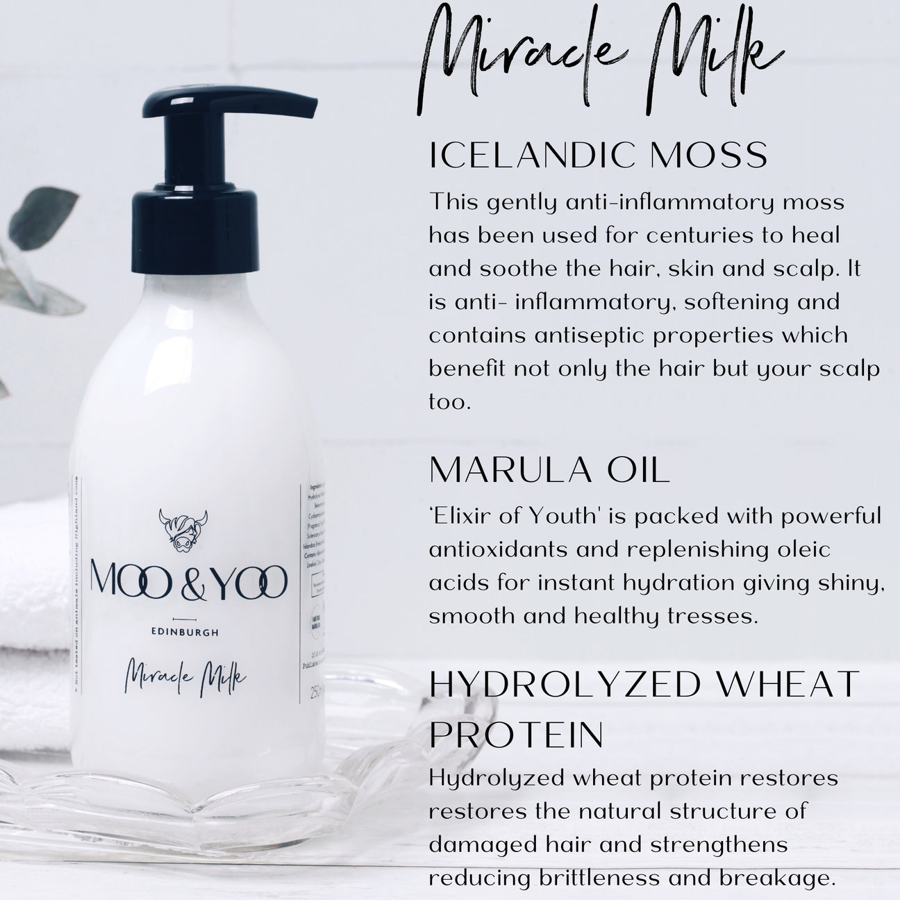 Miracle Milk | Leave-In Conditioner & Heat Protection for All Hair ...