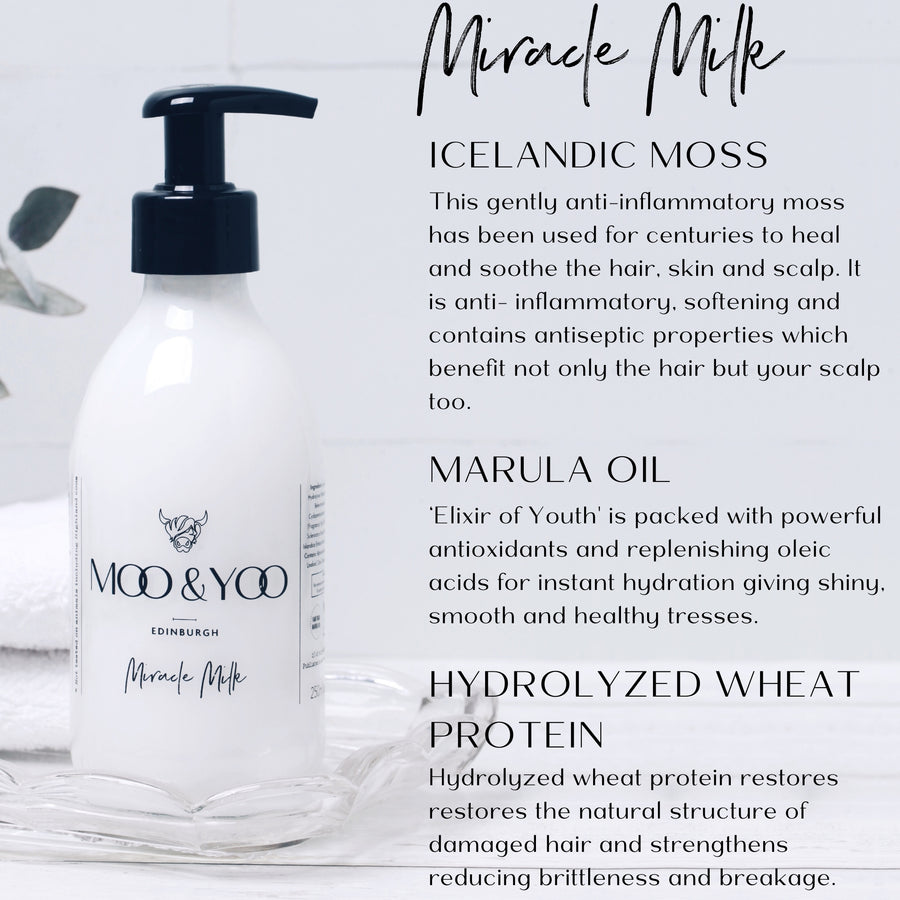 Miracle Milk | Leave-In Conditioner & Heat Protection for All Hair ...